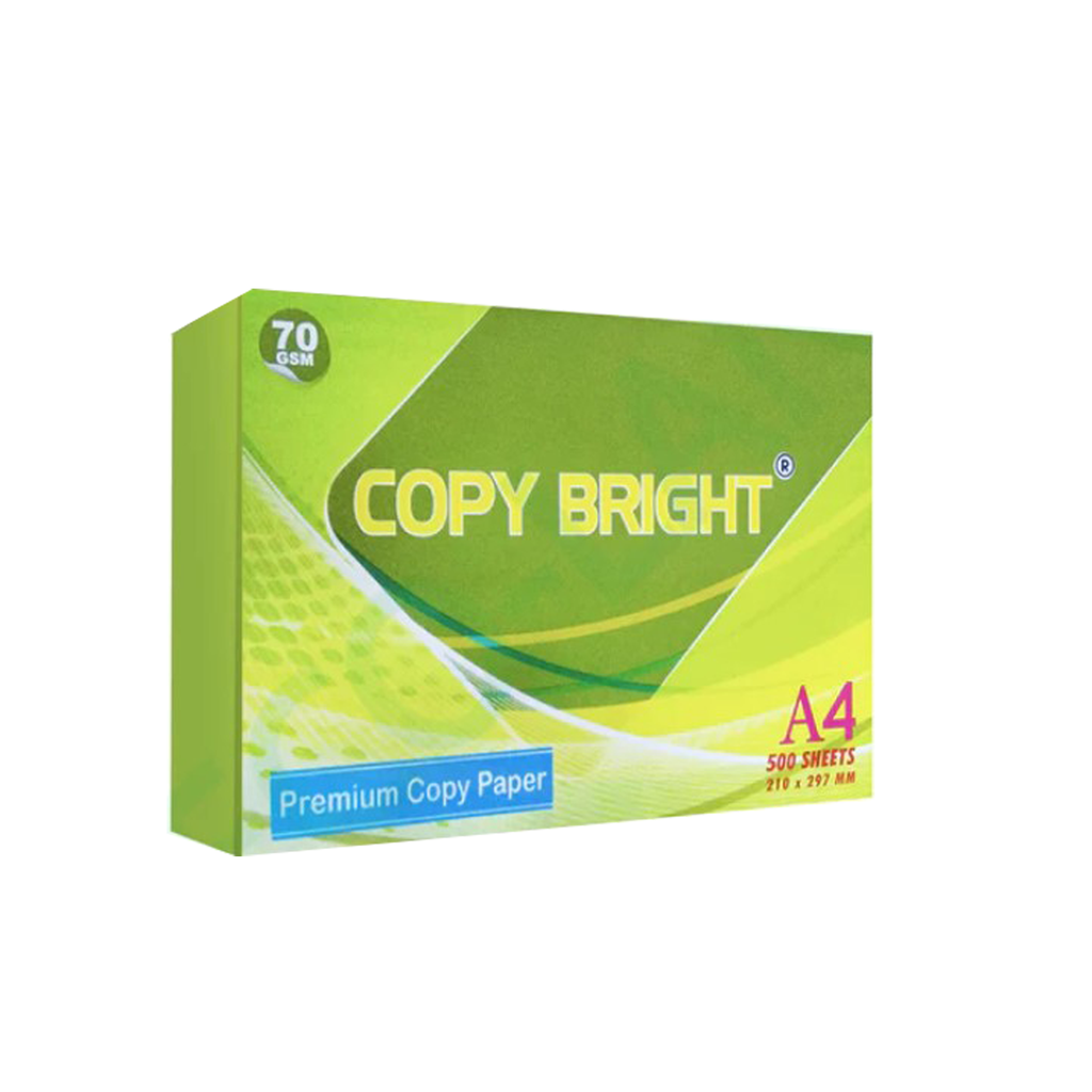Copy Bright Plain Paper A4 70g | www.burma-store.com